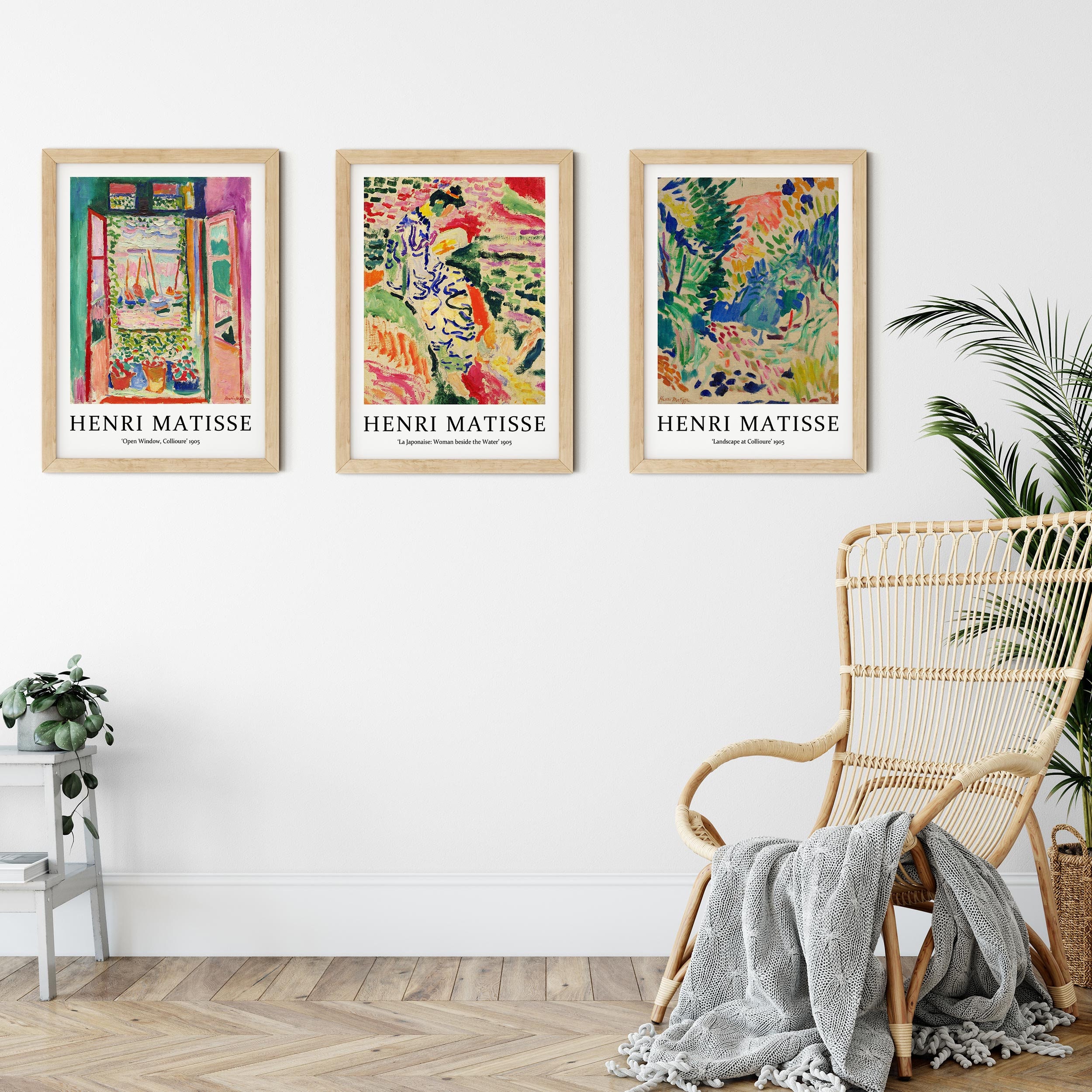 Matisse Set of 3 Art Posters, Matisse Set of Prints, Open Window ...