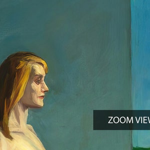 Edward Hopper A Woman in the Sun Art Print - Mid-century Modern Wall ...