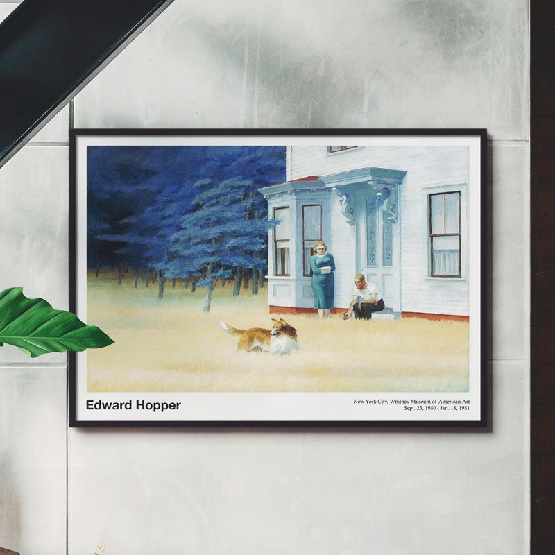 Edward Hopper Print - Etsy UK