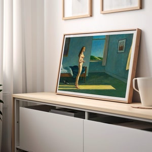 Edward Hopper A Woman in the Sun Art Print - Mid-century Modern Wall ...