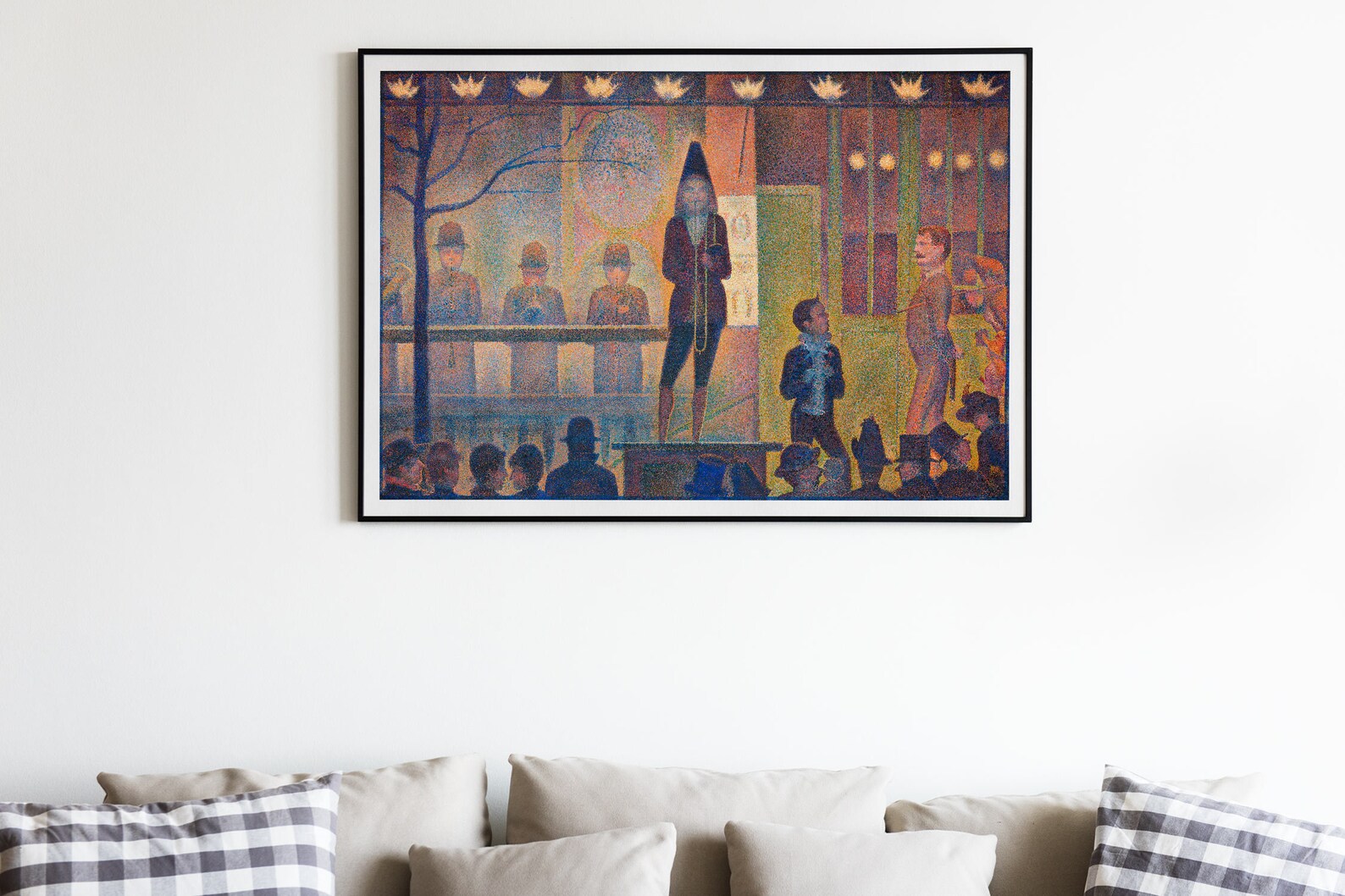 Georges Seurat Print Exhibition Poster Circus Sideshow - Etsy UK