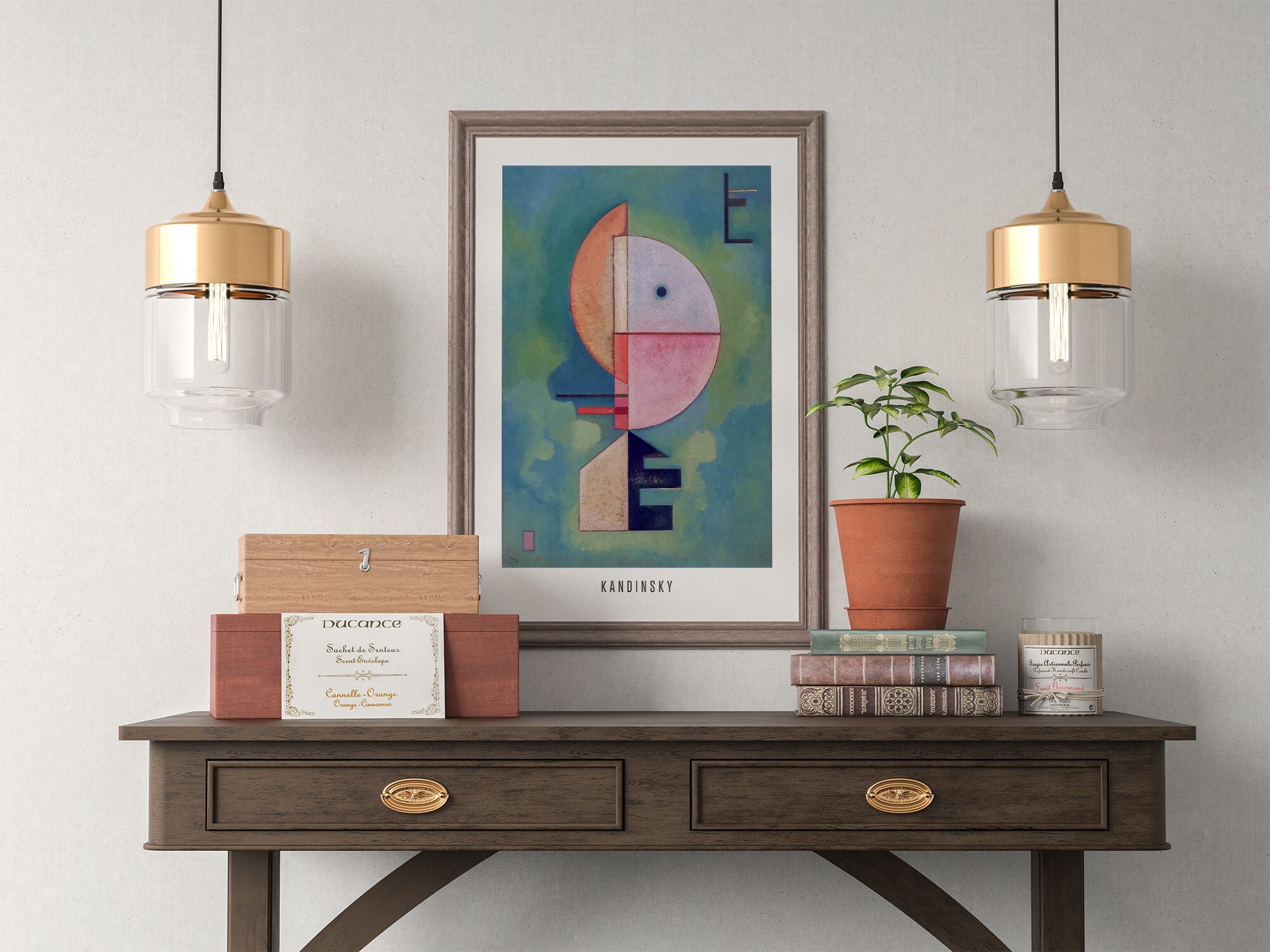 Kandinsky Upward Print Wassily Kandinsky Poster Empor | Etsy