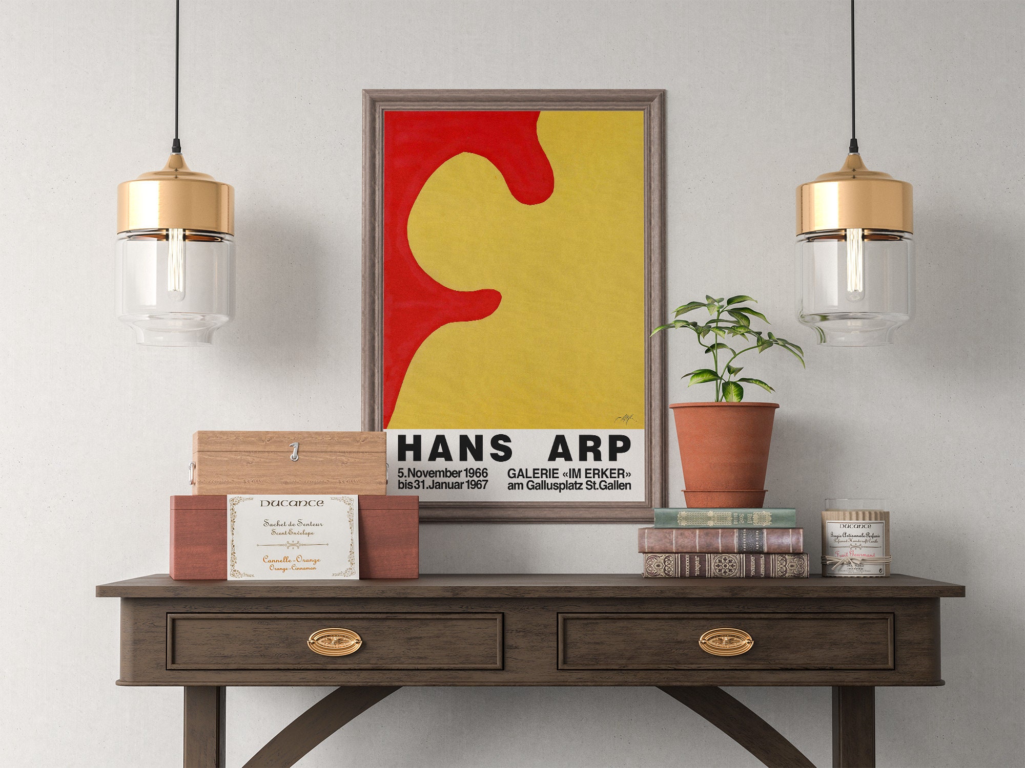 Hans Arp Exhibition Print Jean Arp Poster Hans Arp St Gallen | Etsy