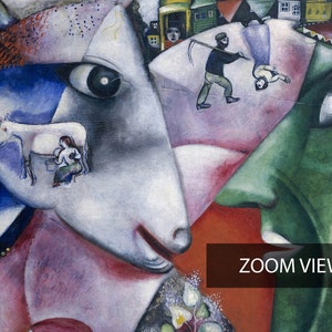 Chagall Print Set, Marc Chagall Exhibition Posters, the Promenade, I ...