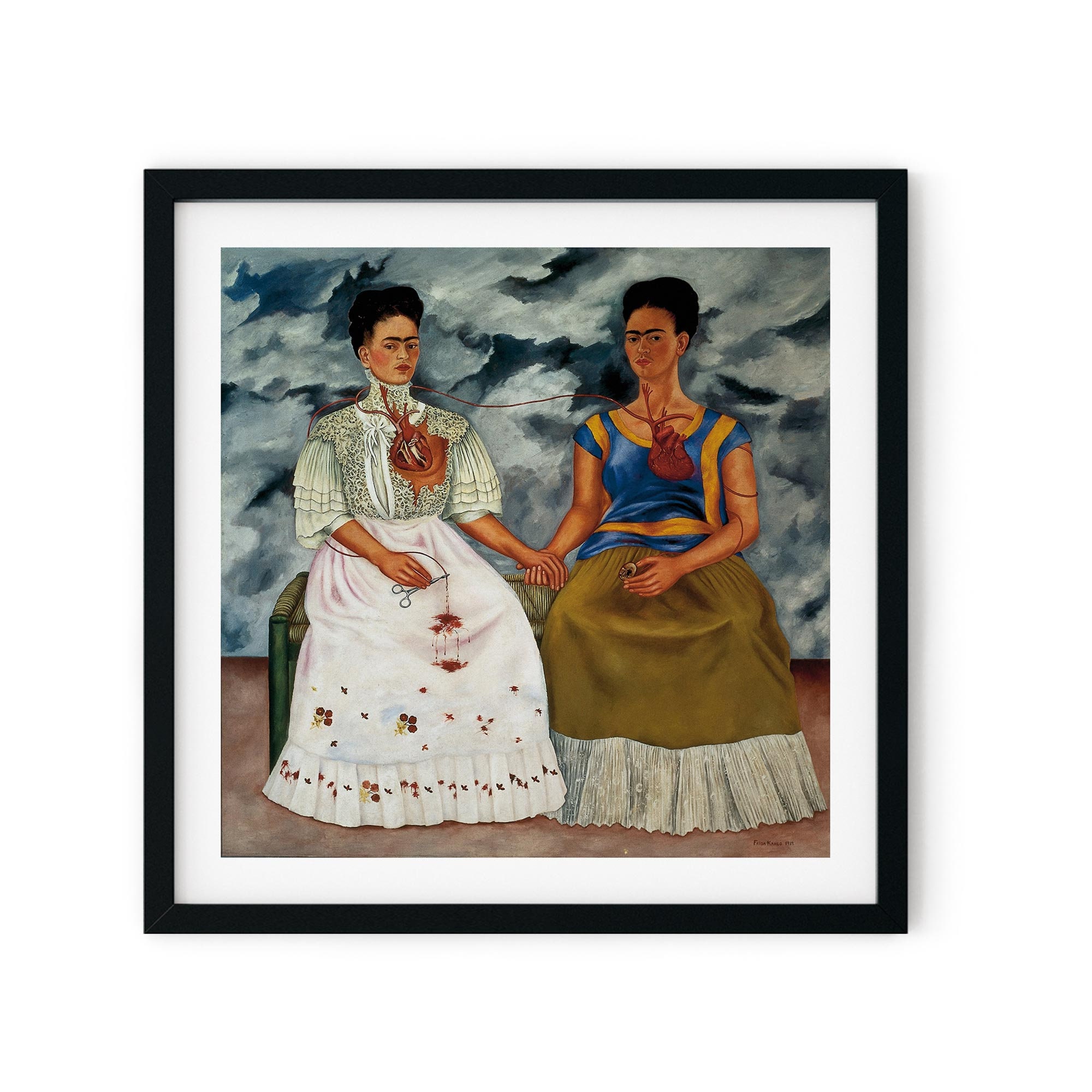 Frida Kahlo Las Dos Fridas