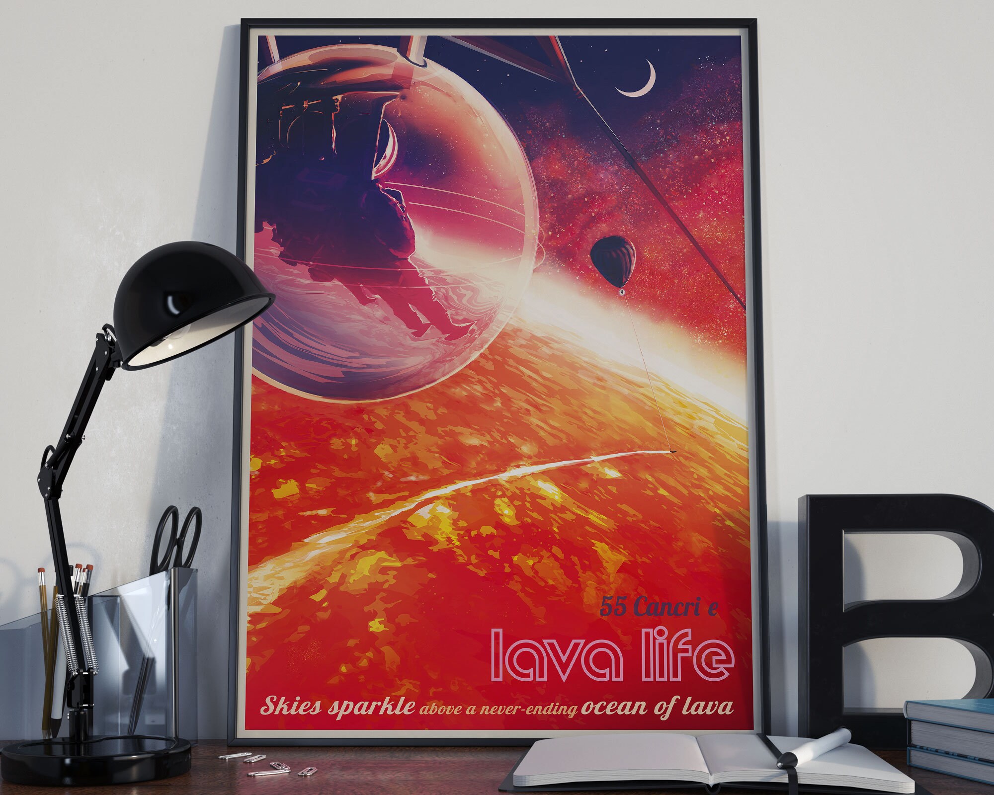 NASA Poster, Space, Astronomy, Lava Life, Nasa Visions of the Future ...