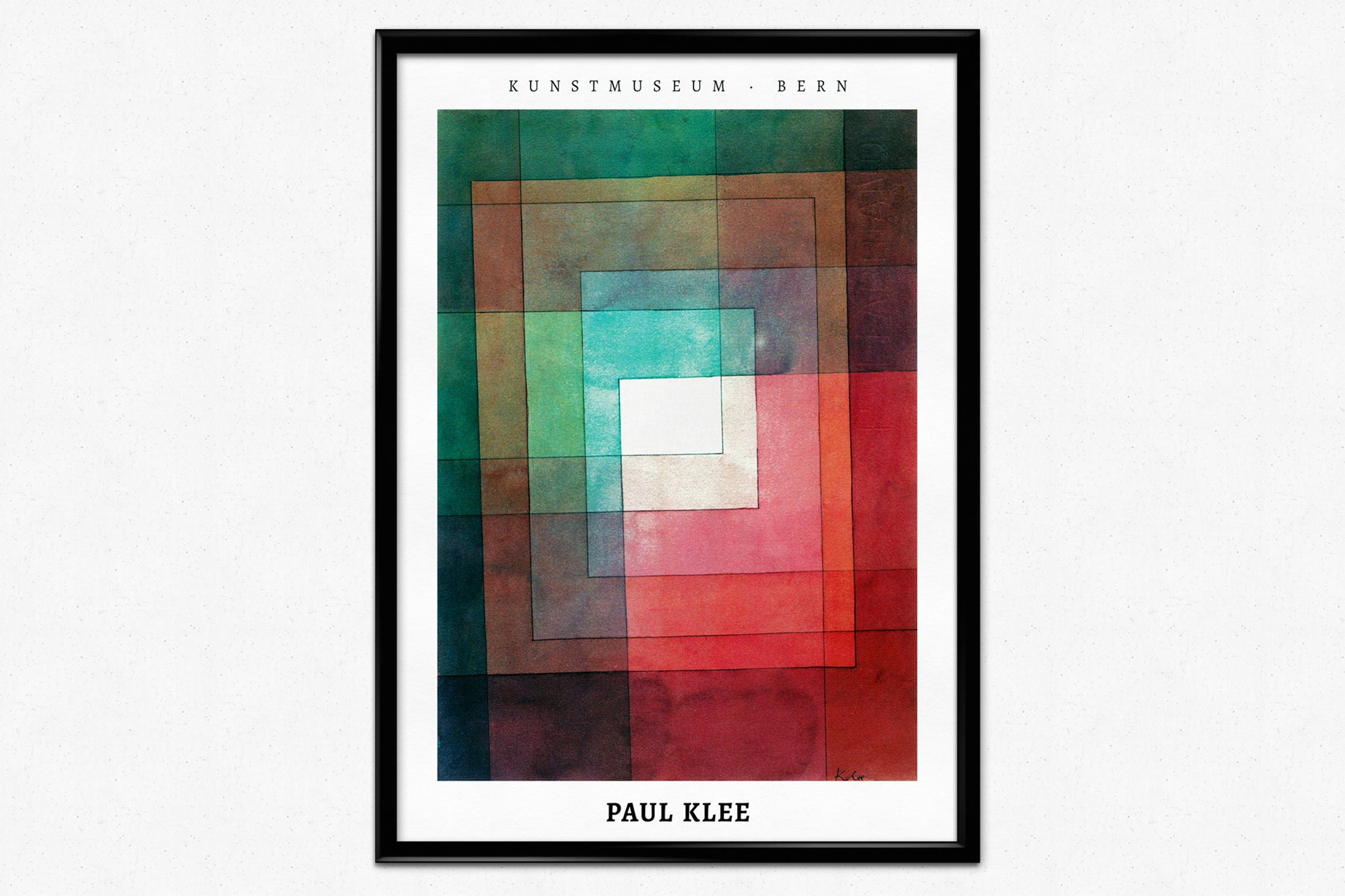 Paul Klee Exhibition Poster, Kunstmuseum Bern, Paul Klee Exhibition ...