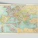 Europe Map Printed Poster, Central Europe Atlas High Resolution ...
