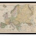 Map of Europe Poster, Political Map of Europe 1892, High Resolution ...