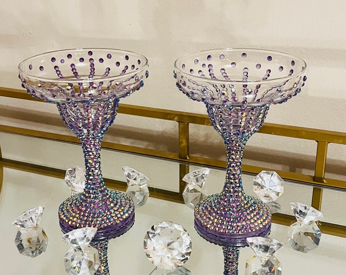 Silver Bling Decor Vase Crushed Diamond Decor Vase silver Accent Decor ...