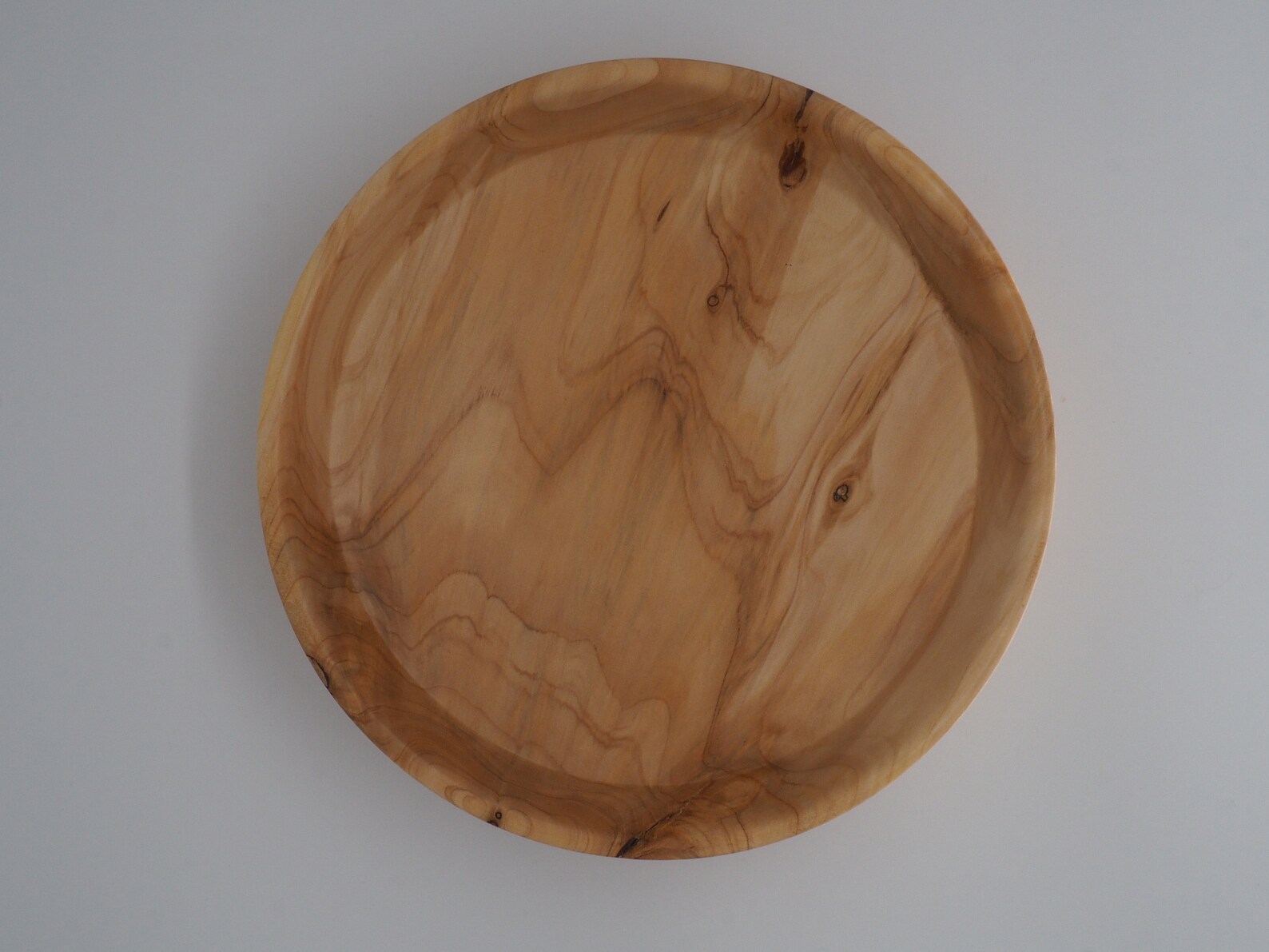 Hand-turned Cedar Lipped Plate - Etsy