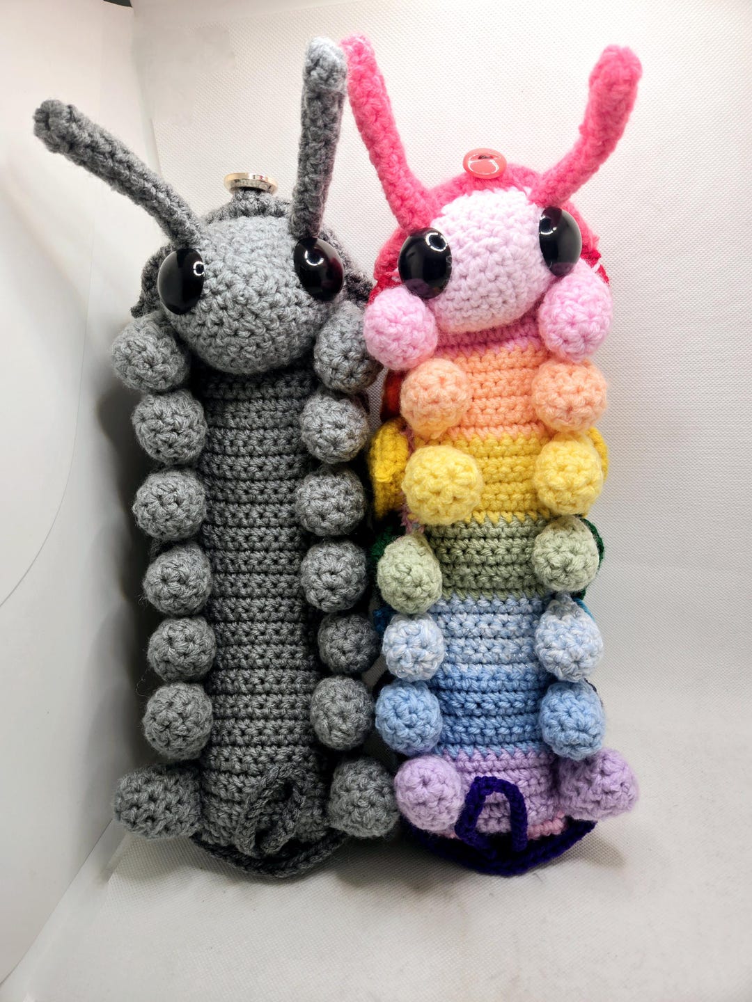 Isopod Roly Poly Pill Bug Amigurumi Crochet Plush - Etsy