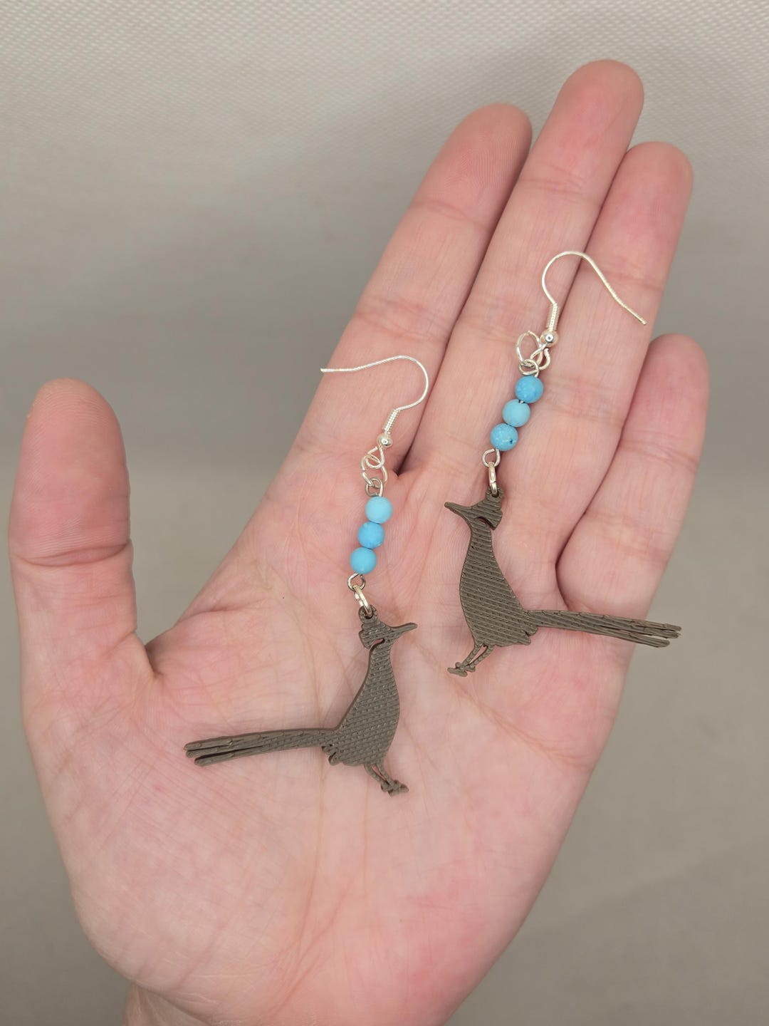 Roadrunner Beaded Earrings, New Mexico Earrings, Roadrunners - Etsy