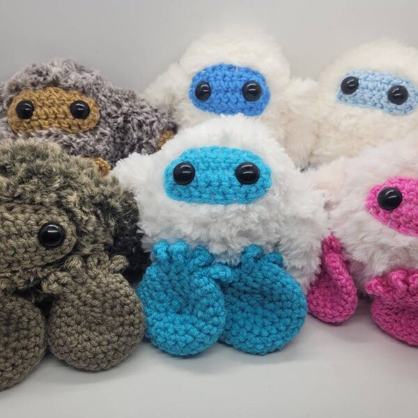 Crochet Sasquatch Plush - Etsy