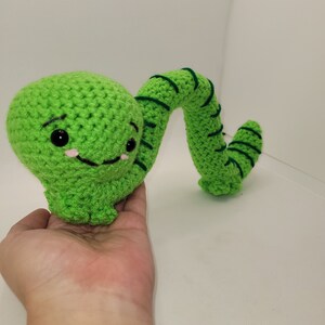 Iggy the Inch Worm Crochet Amigurumi Bug - Etsy
