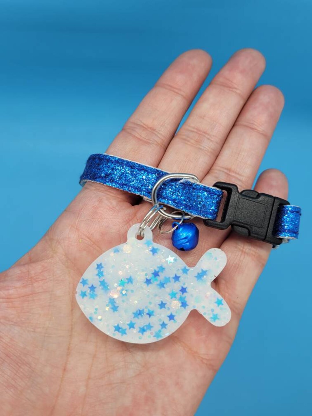 Customizable Fish Shaped Pet Name Tag - Etsy