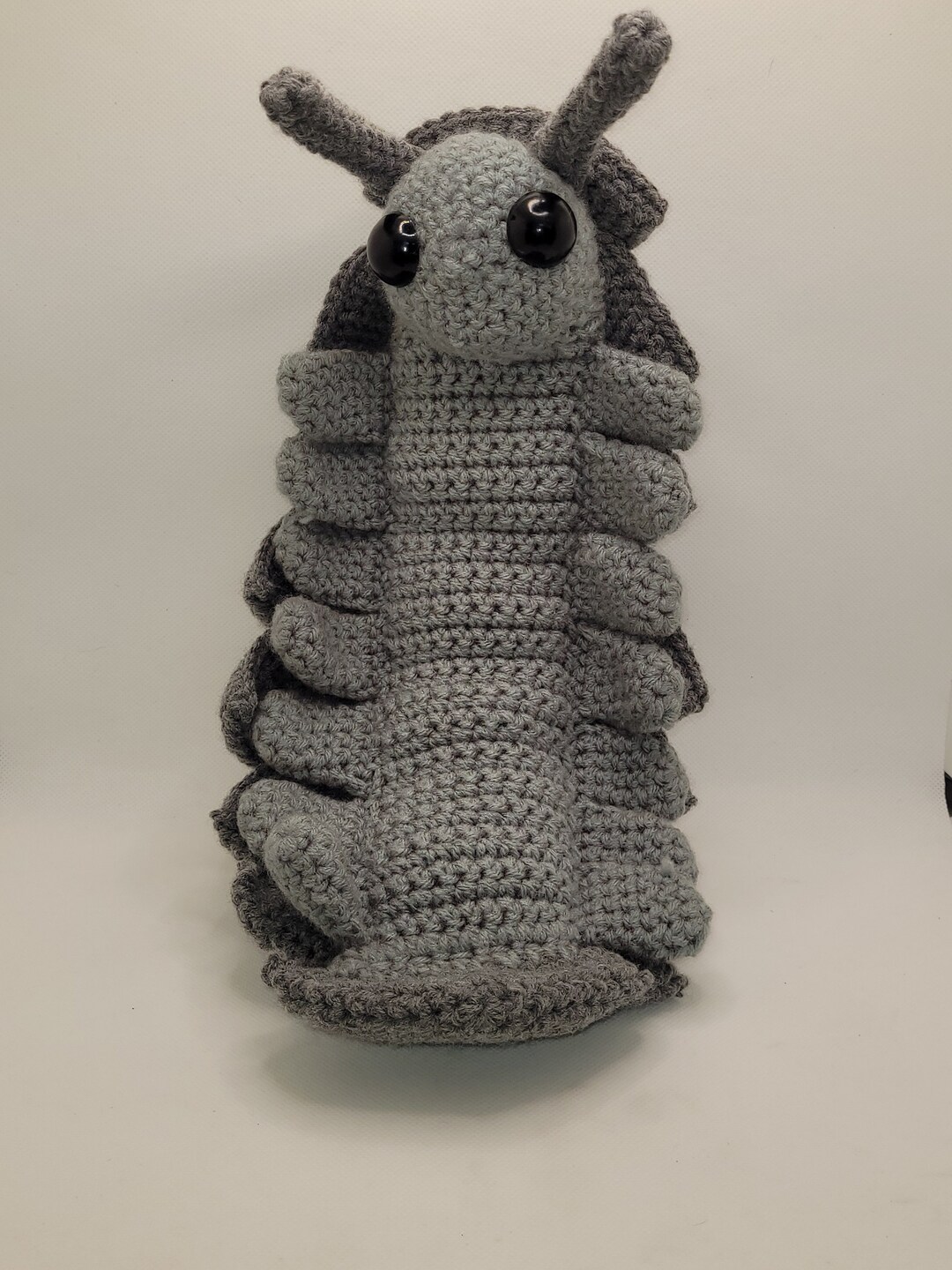 Isopod Roly Poly Pill Bug Amigurumi Crochet Plush - Etsy