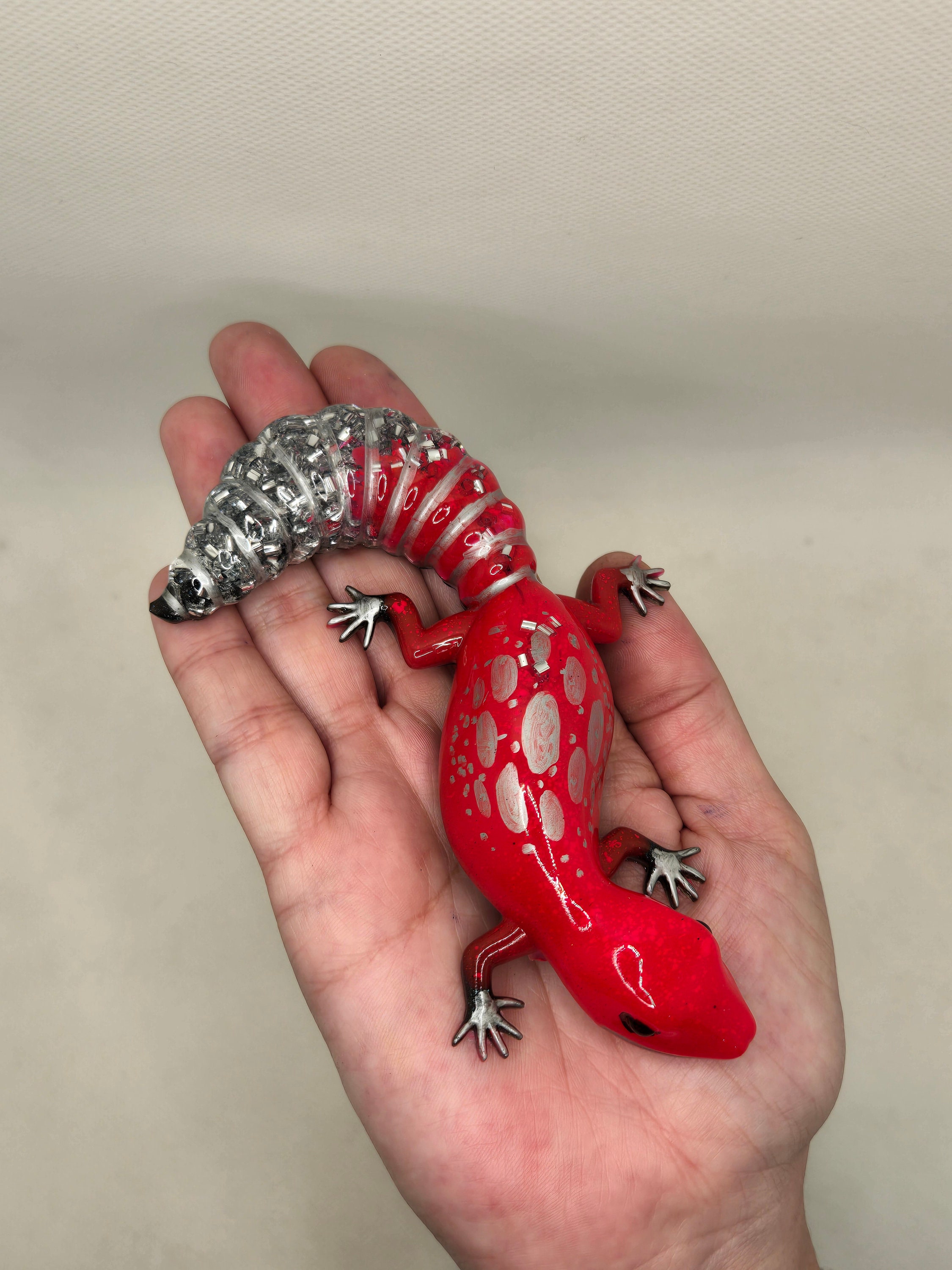 Gecko Lizard Decoration Resin Arr - Etsy