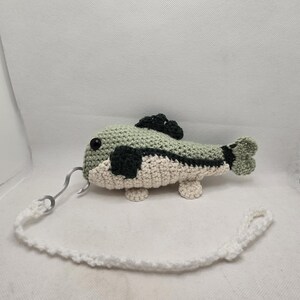 Crochet Bass Fish, Amigurumi Bass, Fishermans Gift - Etsy