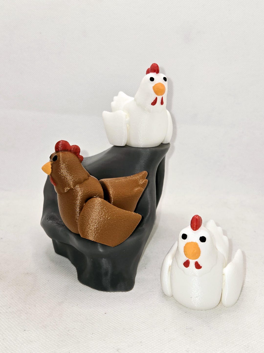 3d Printed Chicken Fidgets, Pocket Pals, Chicken, Hen - Etsy
