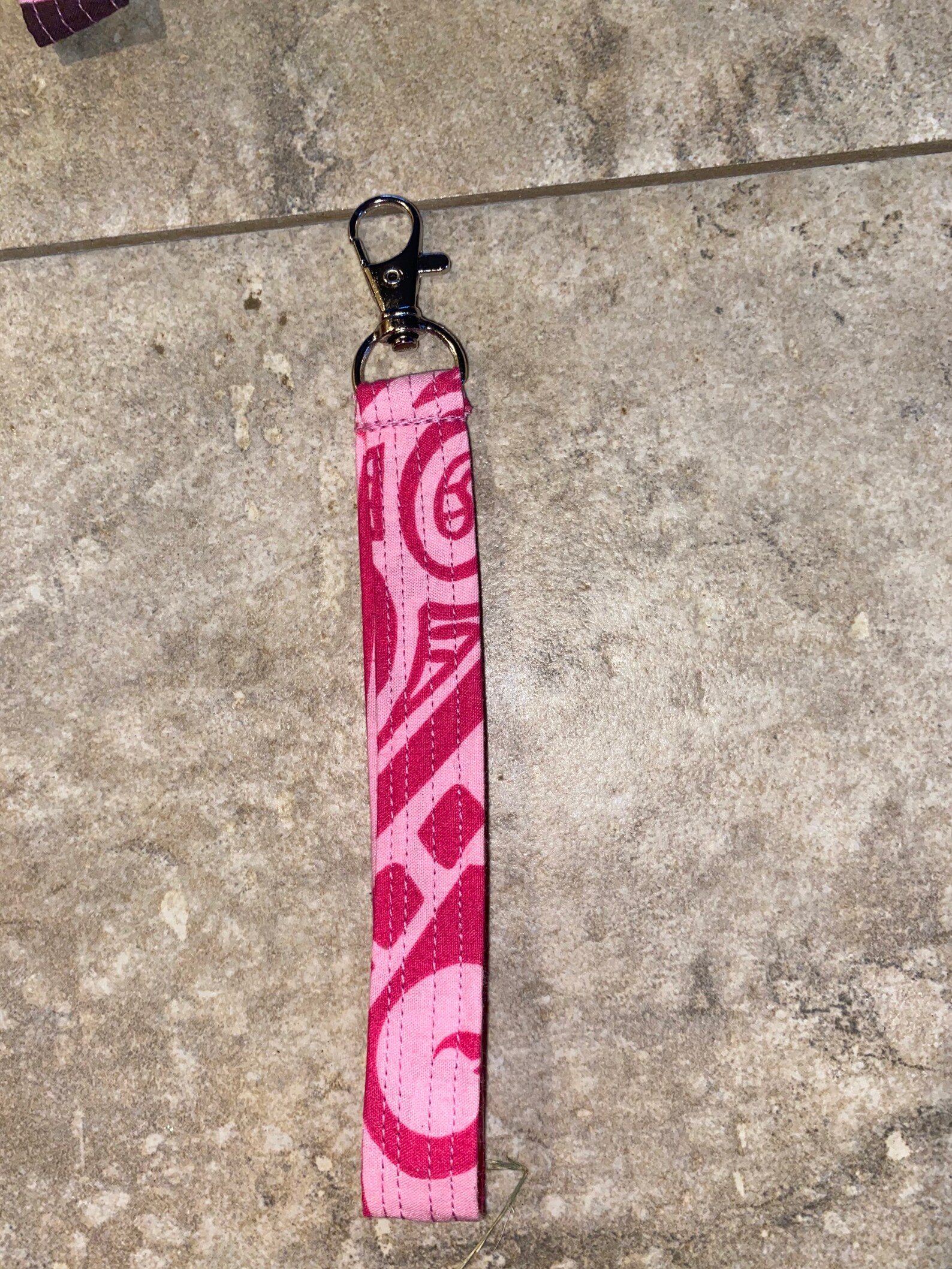 Hawaiian Print Wristlet Key Chain Key For - Etsy