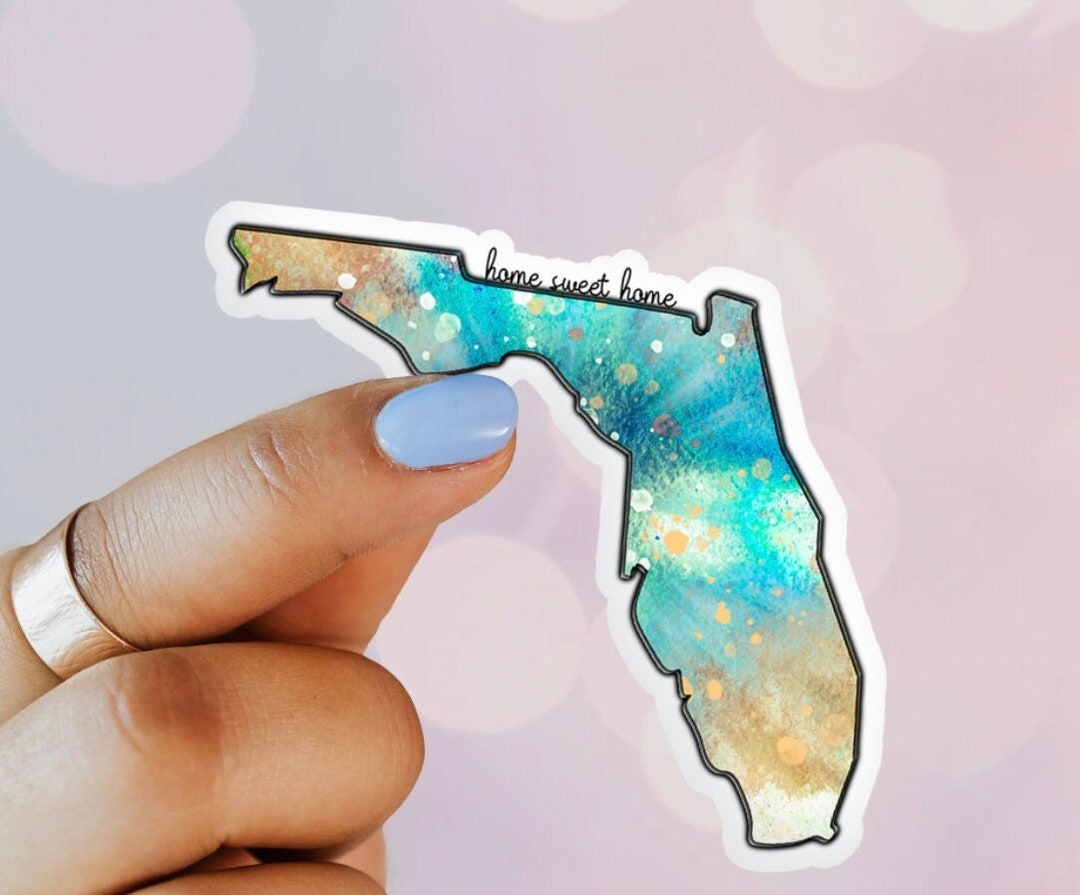 Large Die Cut State Sticker | Vinyl Sticker | Aesthetic Adulting ...