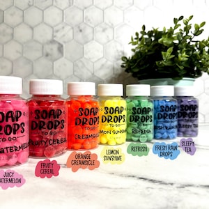 Soap Drops Travel Soap | Soap in a Bottle | Purse Soap | Zero Waste ...