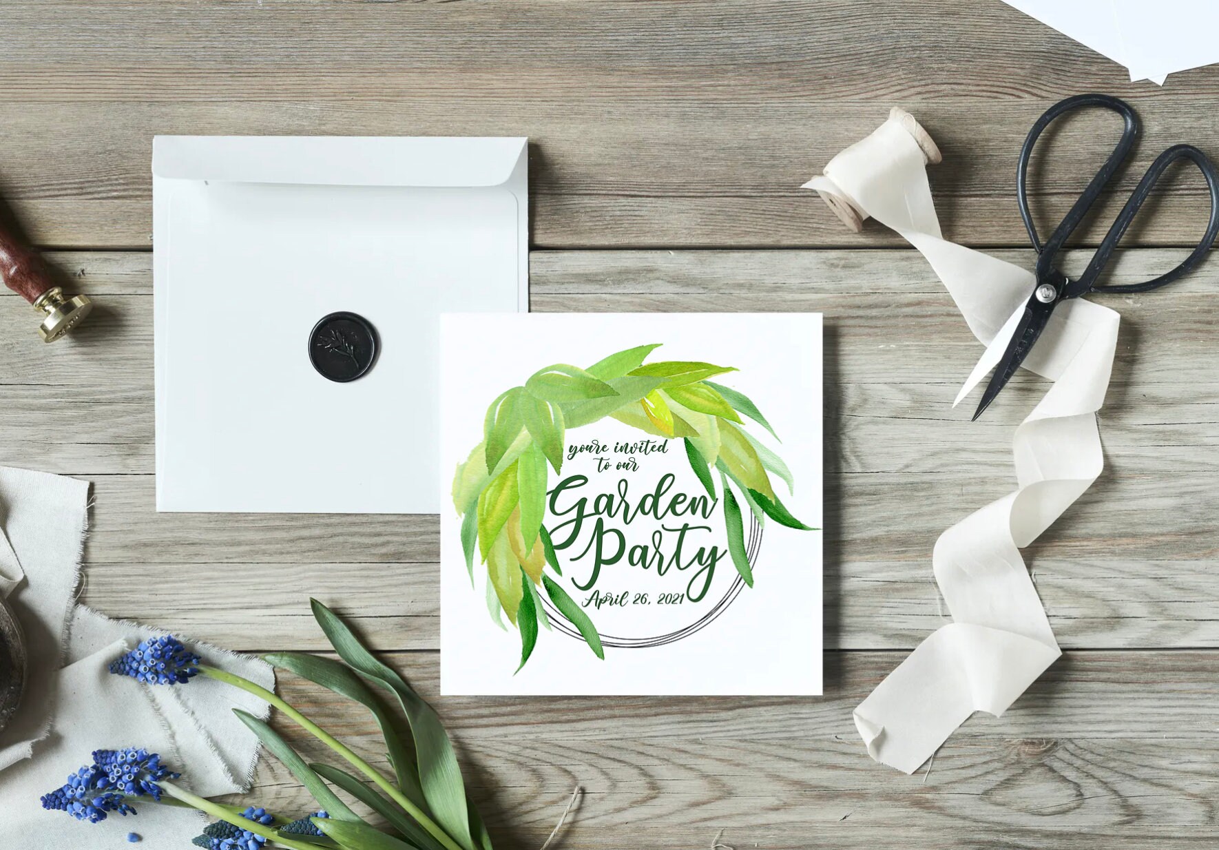 20 Green Digital Watercolor Leaves Bundle for Paper Crafts and | Etsy