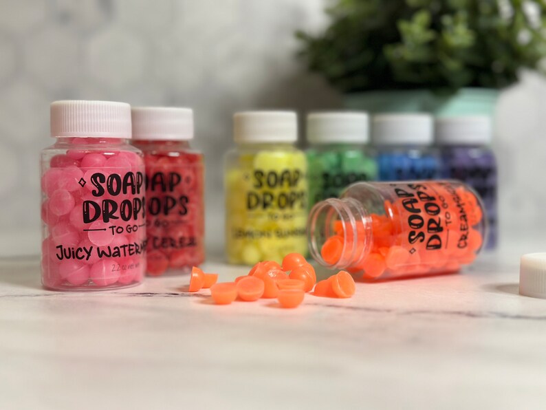 Soap Drops Travel Soap | Soap in a Bottle | Purse Soap | Zero Waste ...