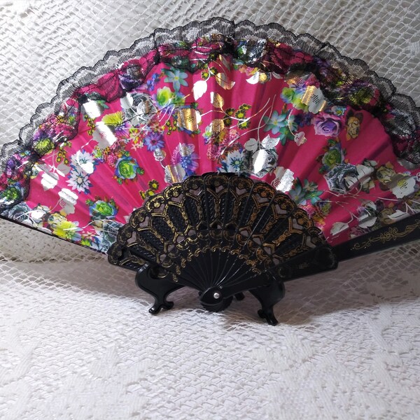 Spanish Hand Fan - Etsy