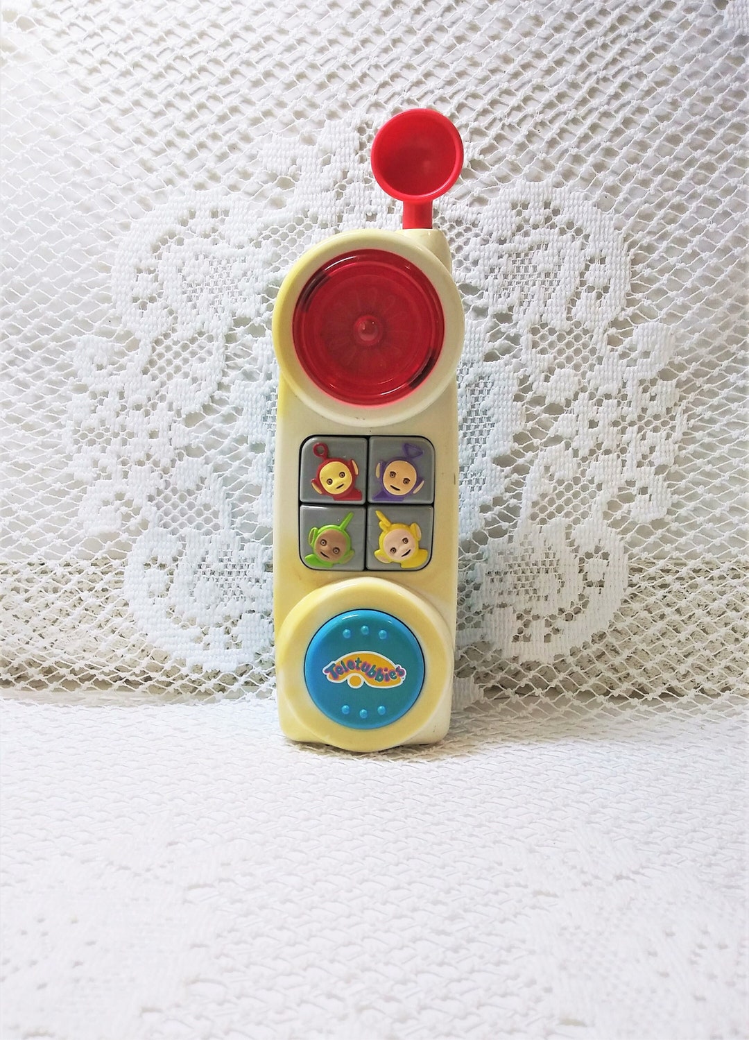 Teletubbies Push Button Phone - Working Toy ~ Vintage - Etsy