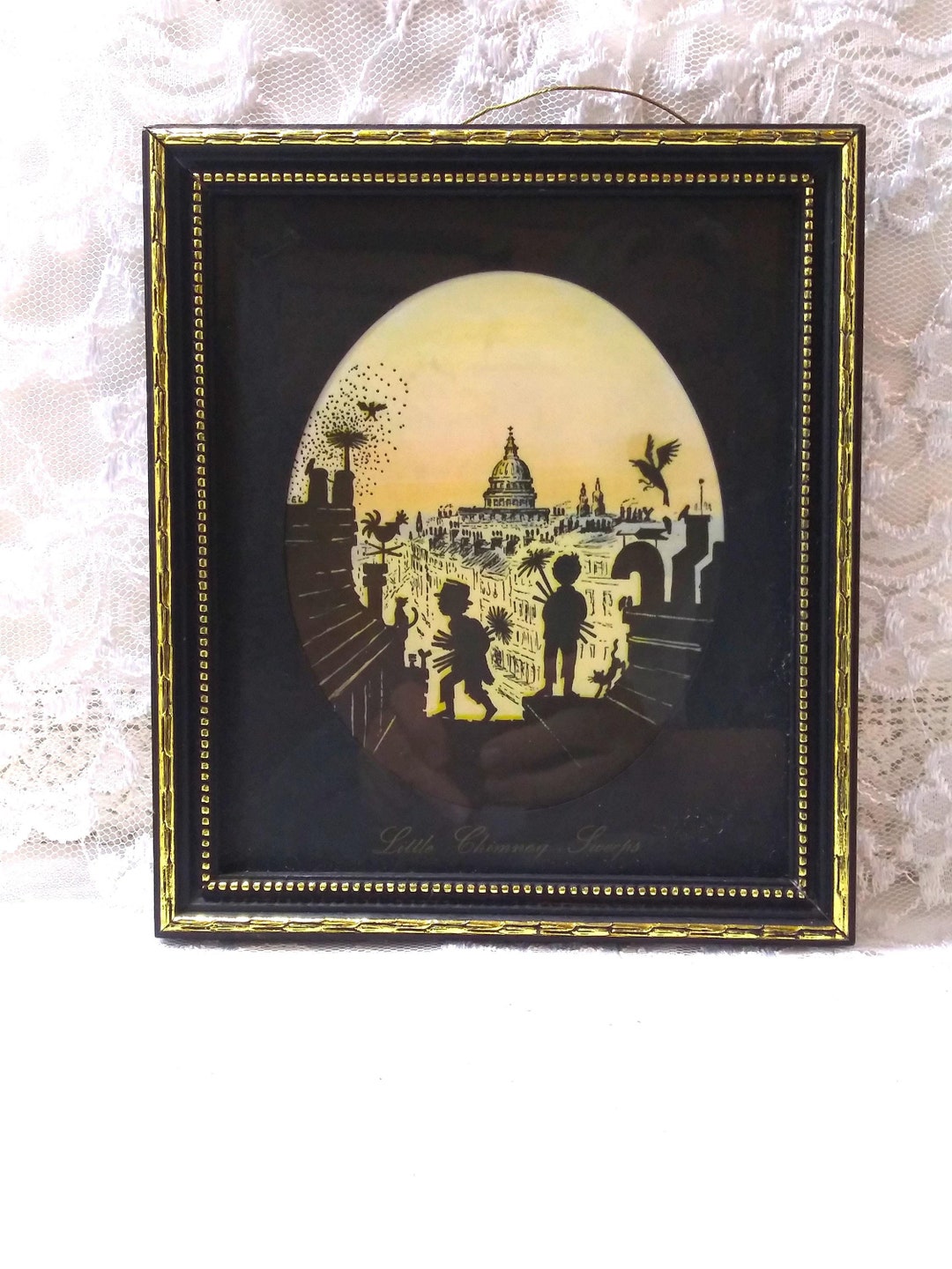 Vintage Framed Art: Little Chimney Sweeps, Children of Old London - Etsy