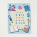 Preschool/kindergarten Basic Addition Printable Math Posters, Digital ...
