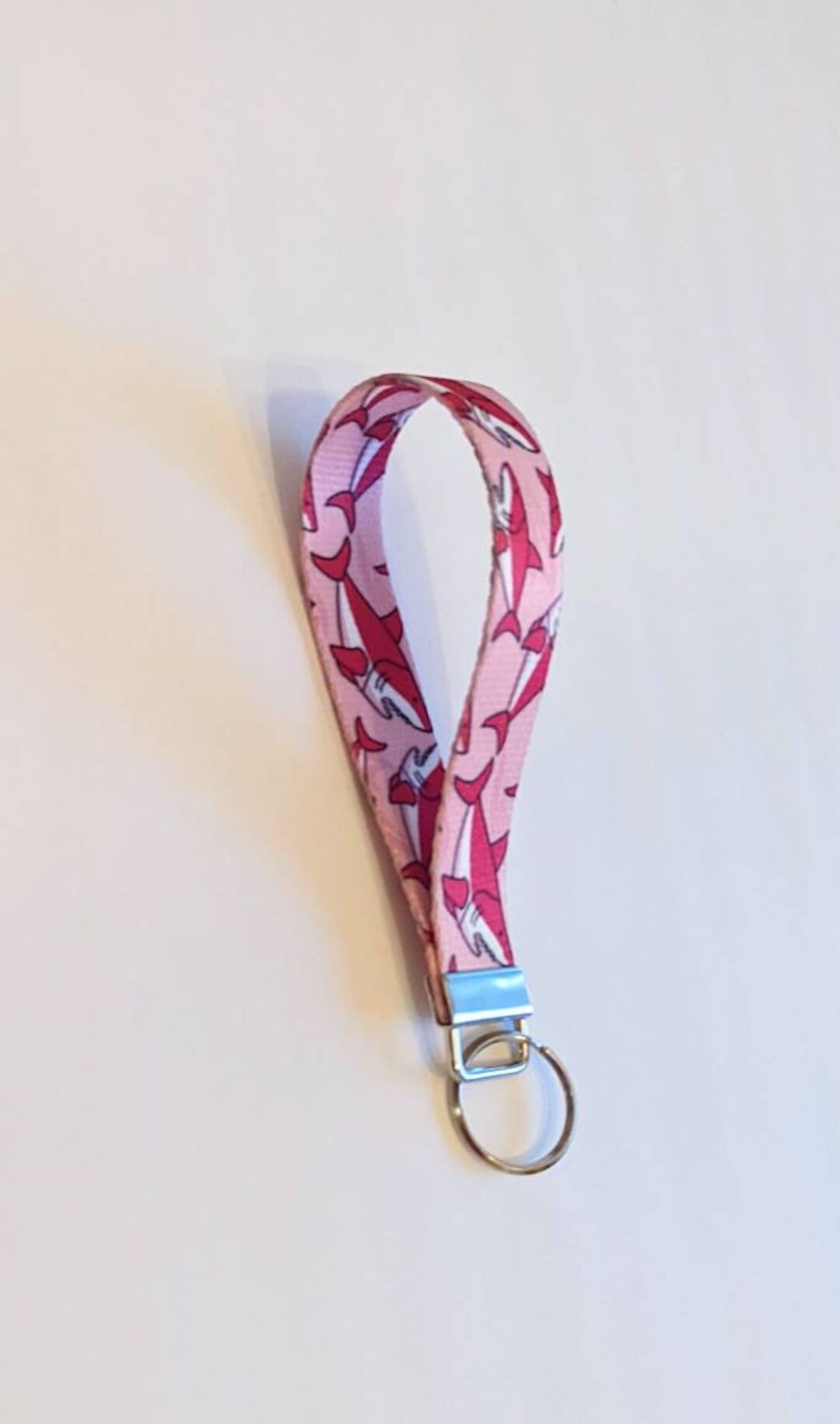 Sharks Keychain Wristlet, Keychain Bracelet, Wristband, Key Holder, Key ...