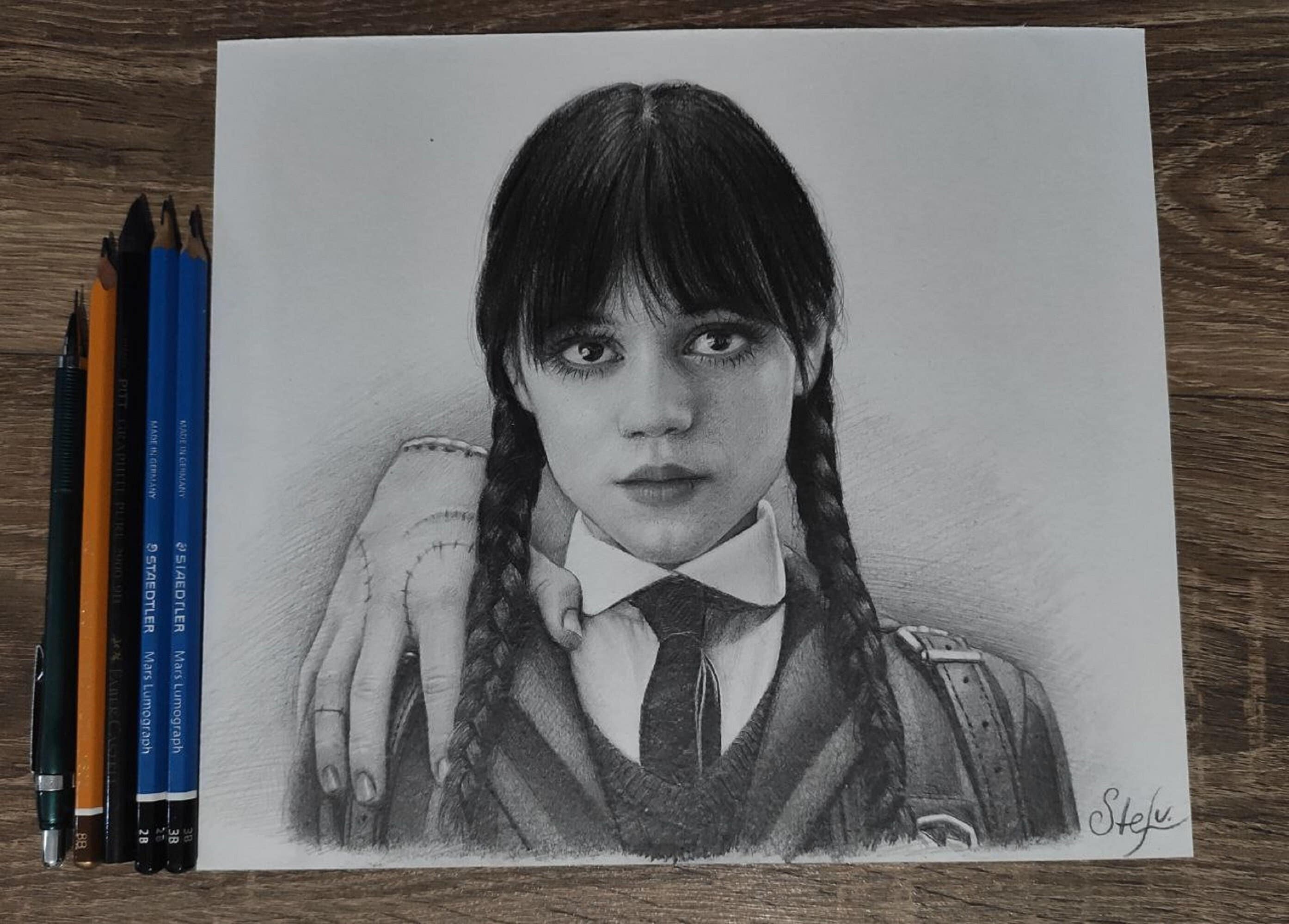 Wednesday Addams Jenna Ortega Pencil Sketch 2022 Jenn - vrogue.co Wednesday Addams Jenna Ortega Pencil Sketch 2022 Jenn - vrogue.co