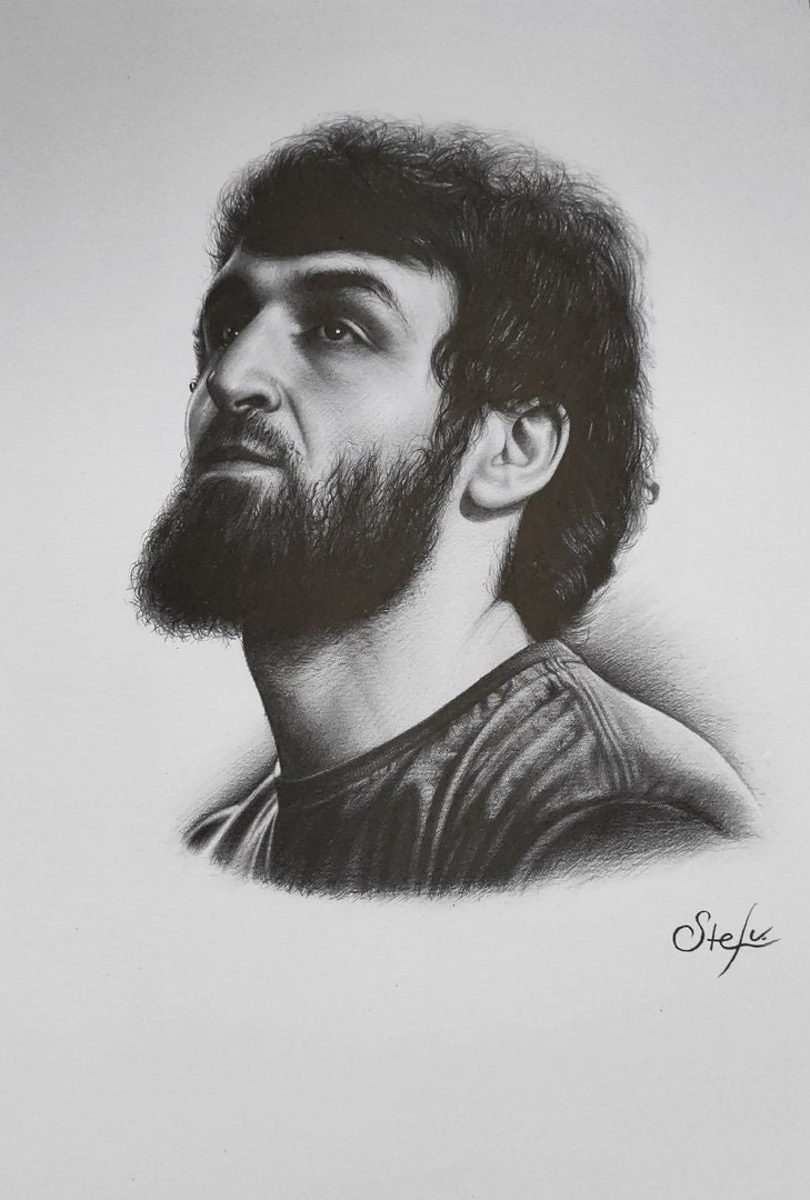 Custom Portrait From Photo Personalized Gift Family | Etsy