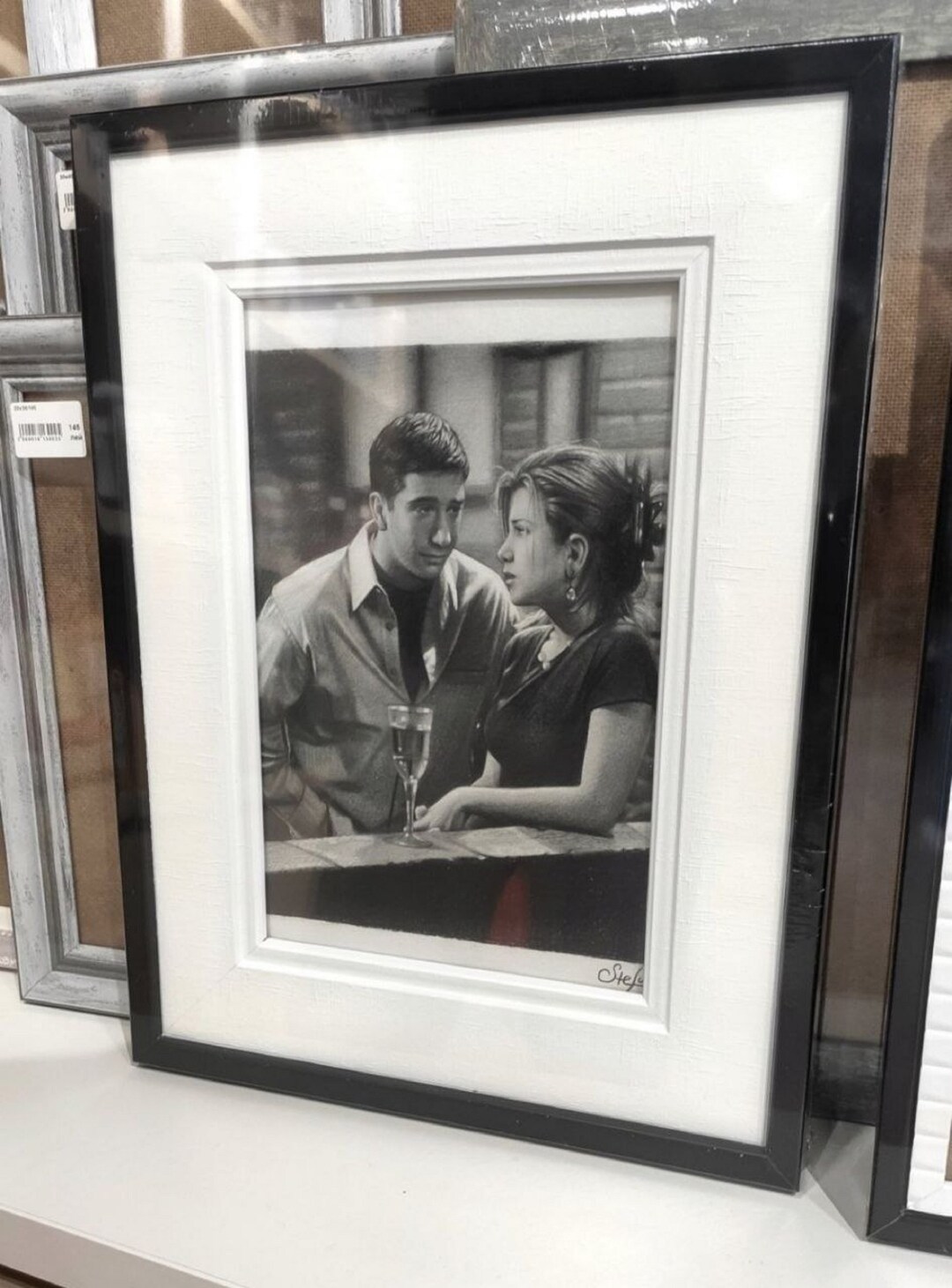 Custom Portrait, Realistic Drawing, Graphite, Friends, Rachel Green ...