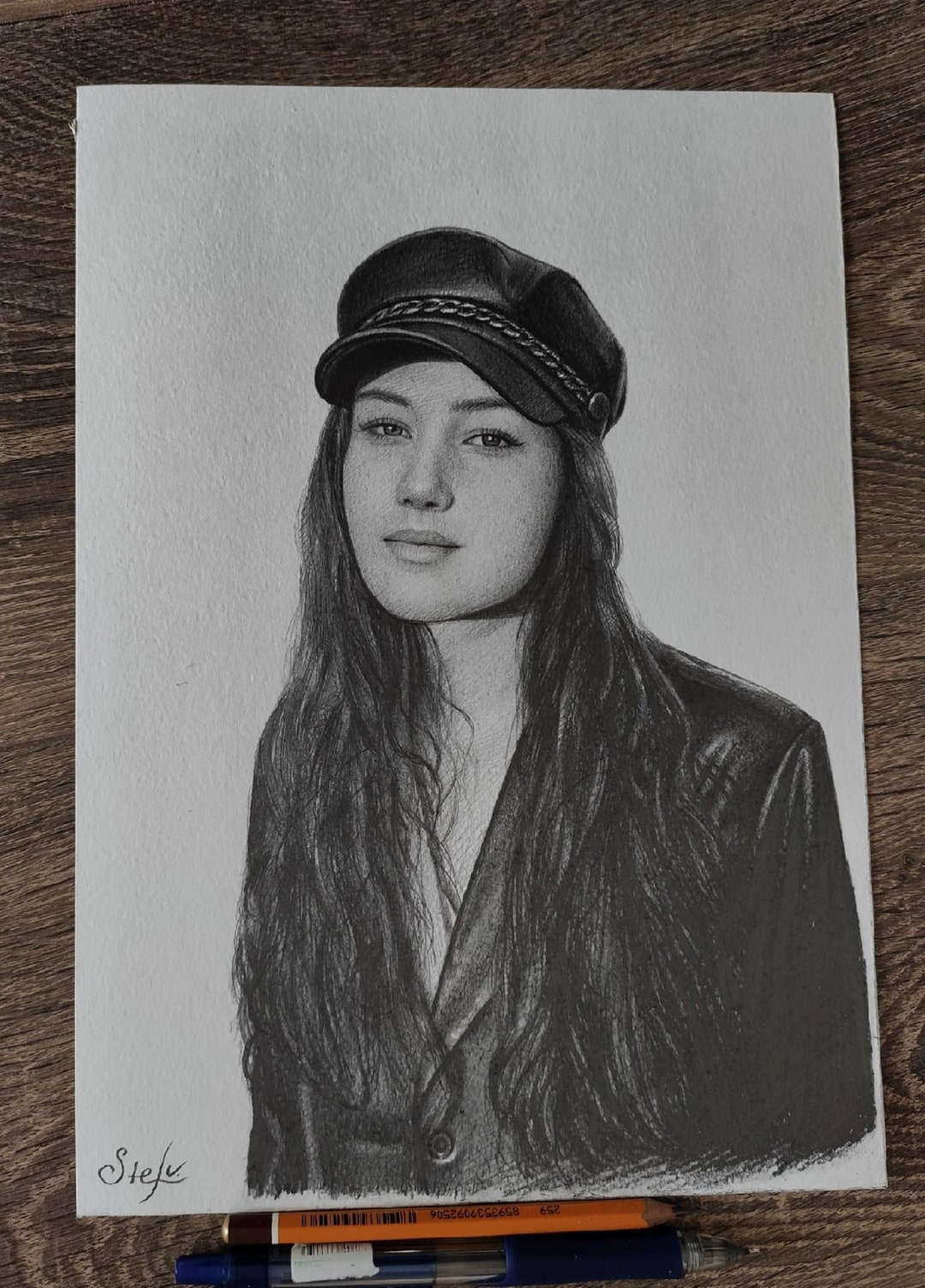 Custom Portrait From Photo, Personalized Gift, Family Portrait ...