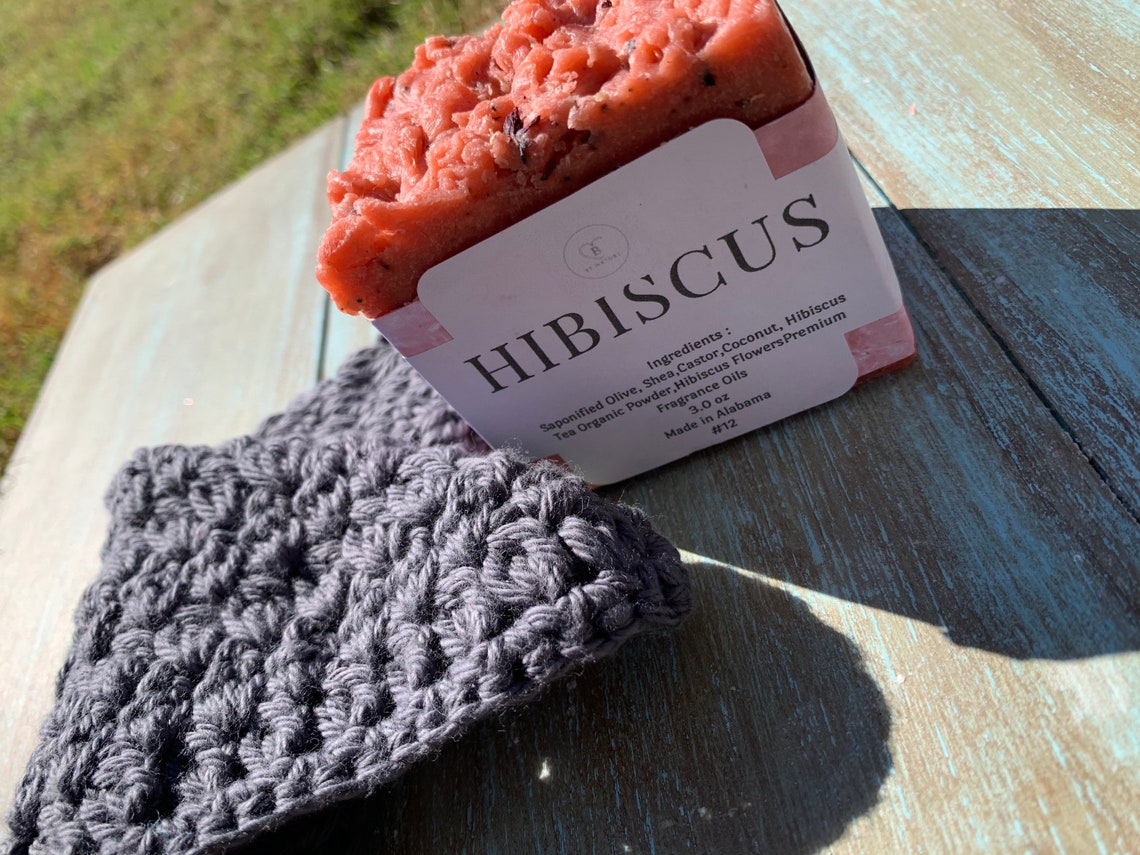 Hibiscus Soap Luxurious Hibiscus Soap Hibiscus and French | Etsy