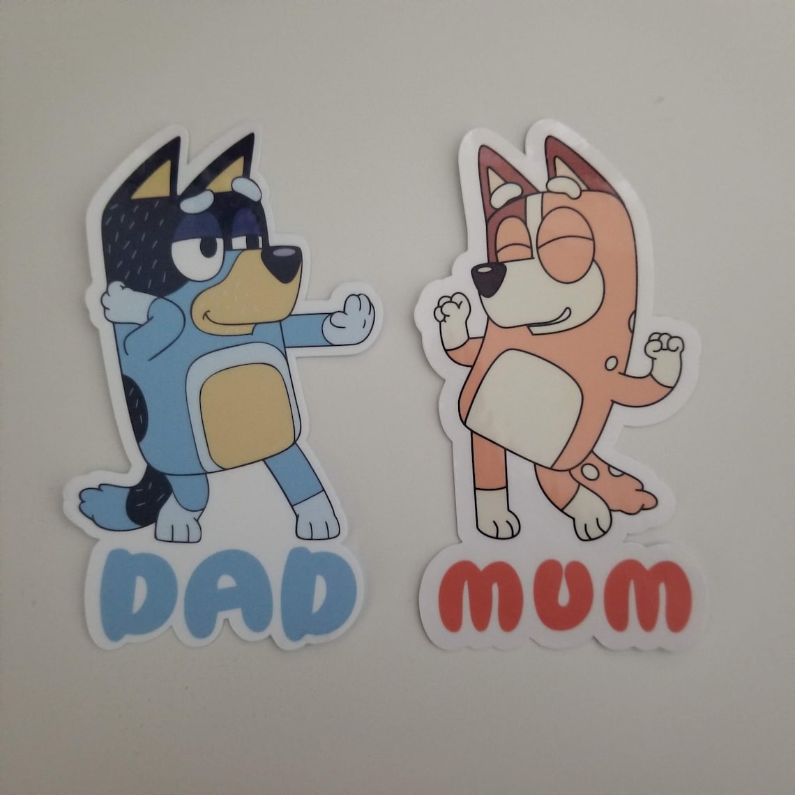 Bluey Sticker Bluey Bluey Mum and Dad sticker Chilli | Etsy