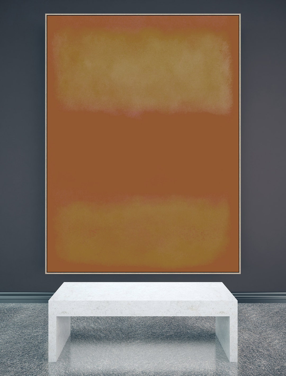 Acrylic Painting Abstract Expressionism Mark Rothko Color Field SALE - Etsy