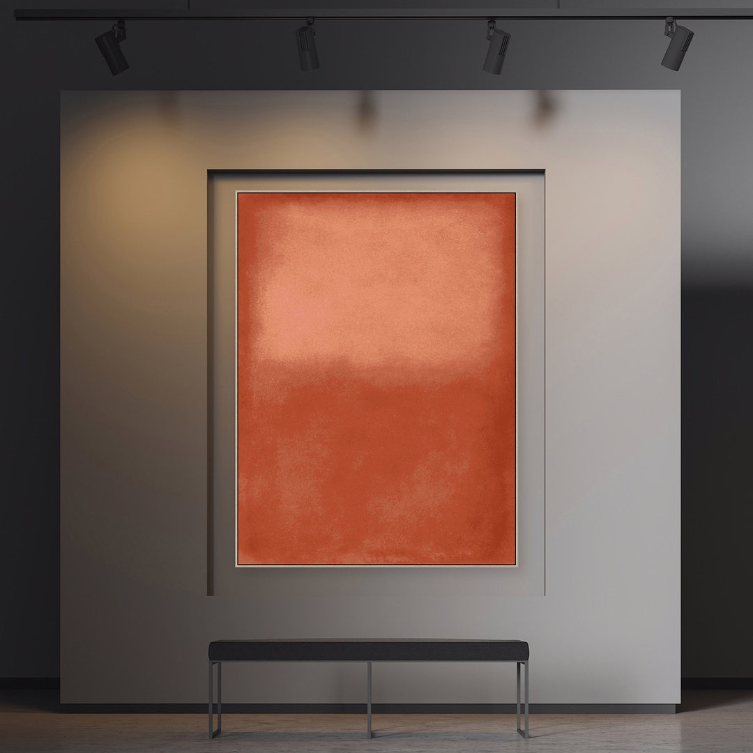 Acrylic Painting Abstract Expressionism Mark Rothko Color - Etsy