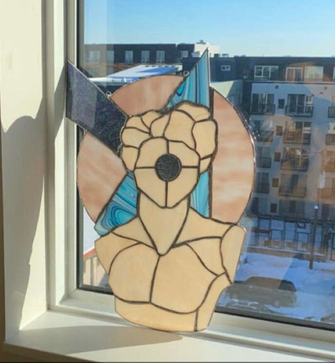 Stained Glass Greek Mythology Collection Polyphemus the Martyr - Etsy