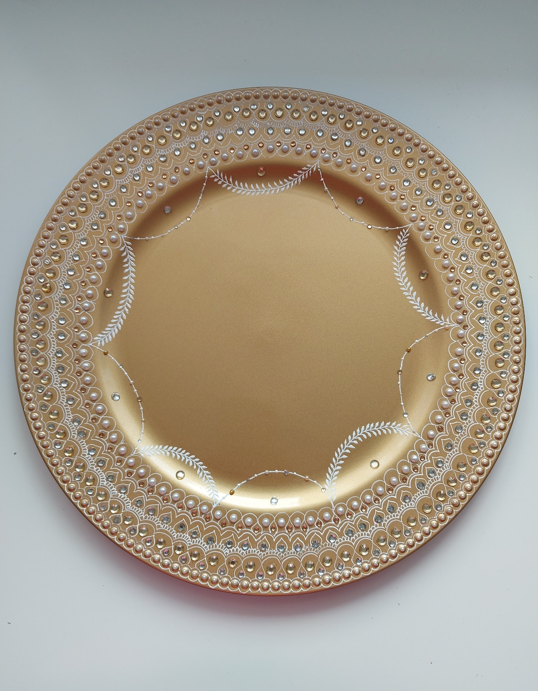 Thaal-mehndi Plate- Different Colours Available - Etsy