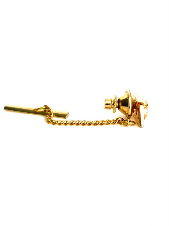 Vintage Delta Kappa Phi Fraternal Pin 10k Gold and Se… - Gem