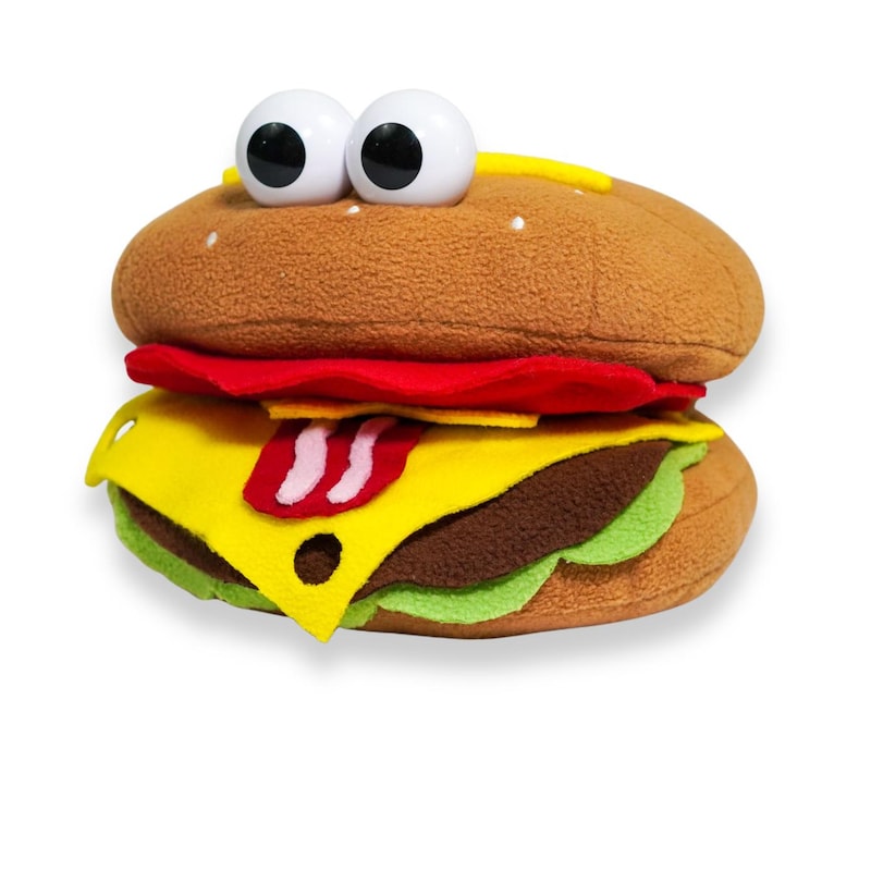 Burger Puppets - Etsy