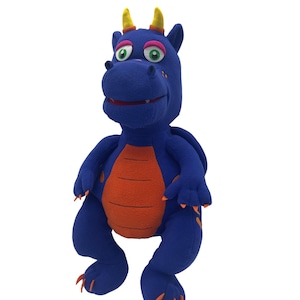 18" Hugo the Dragon Muppet Style Professional Dragon Hand Puppet - Etsy