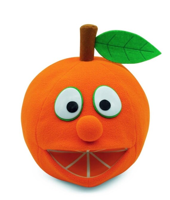 Professional Muppet Style Orange Hand Puppet | Etsy