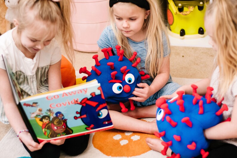 Professional Muppet Style COVID Virus Hand Puppet - Etsy