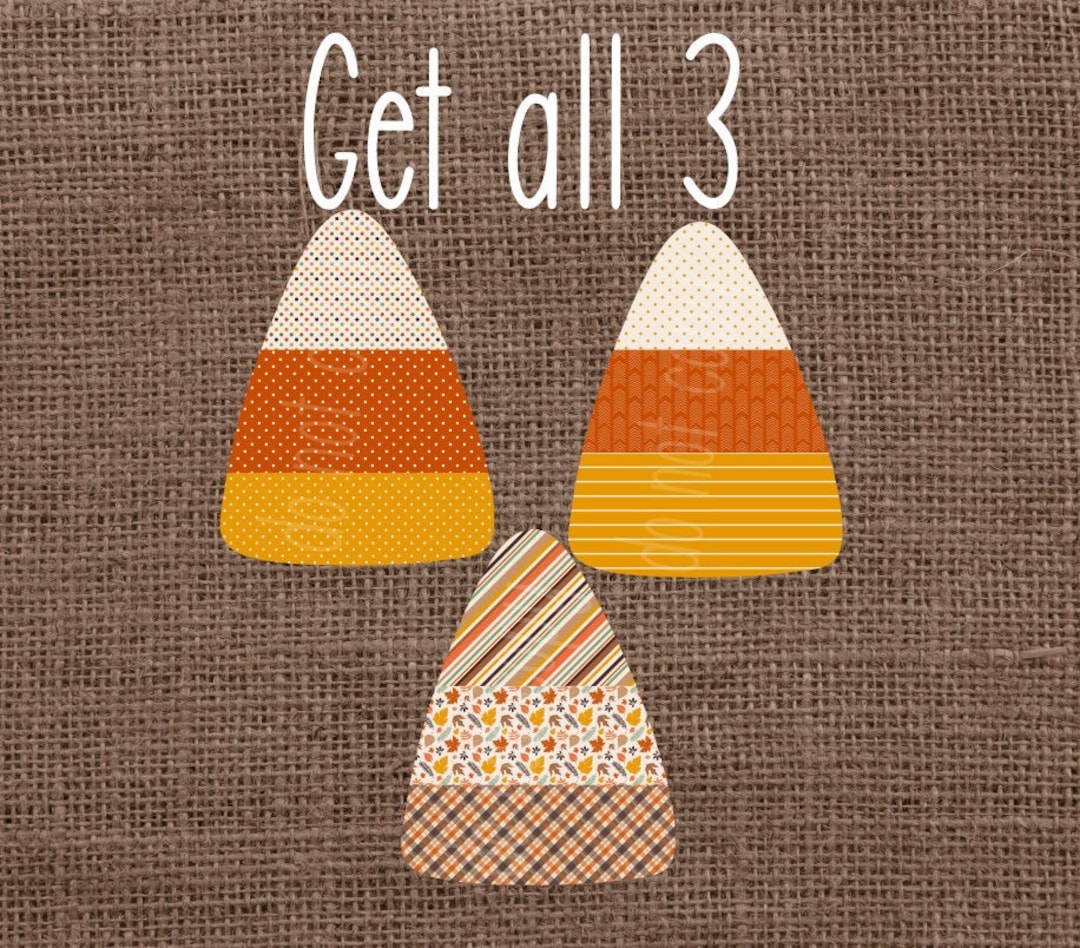 Candy Corn Bundle Png, Instant Download, Clipart, Candy Corn ...